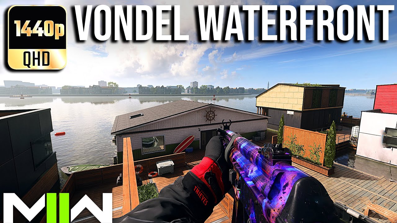 MW2- New Vondel Waterfront Season 4 Reloaded 6v6 Map Domination Full ...