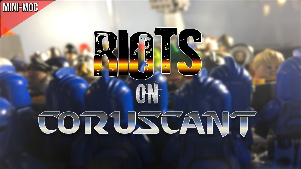 « LEGO STAR WARS MOC » - Riots on Coruscant - YouTube