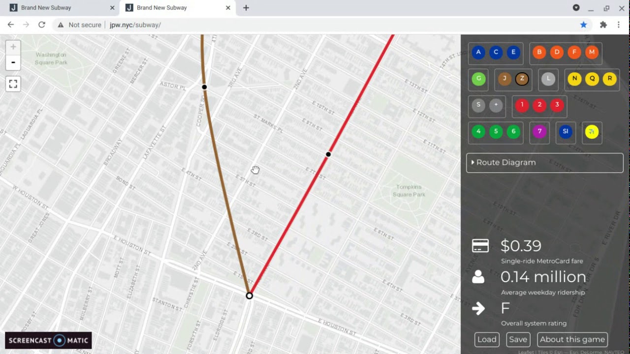 Brand New Subway Tutorial (extra tip in description) - YouTube