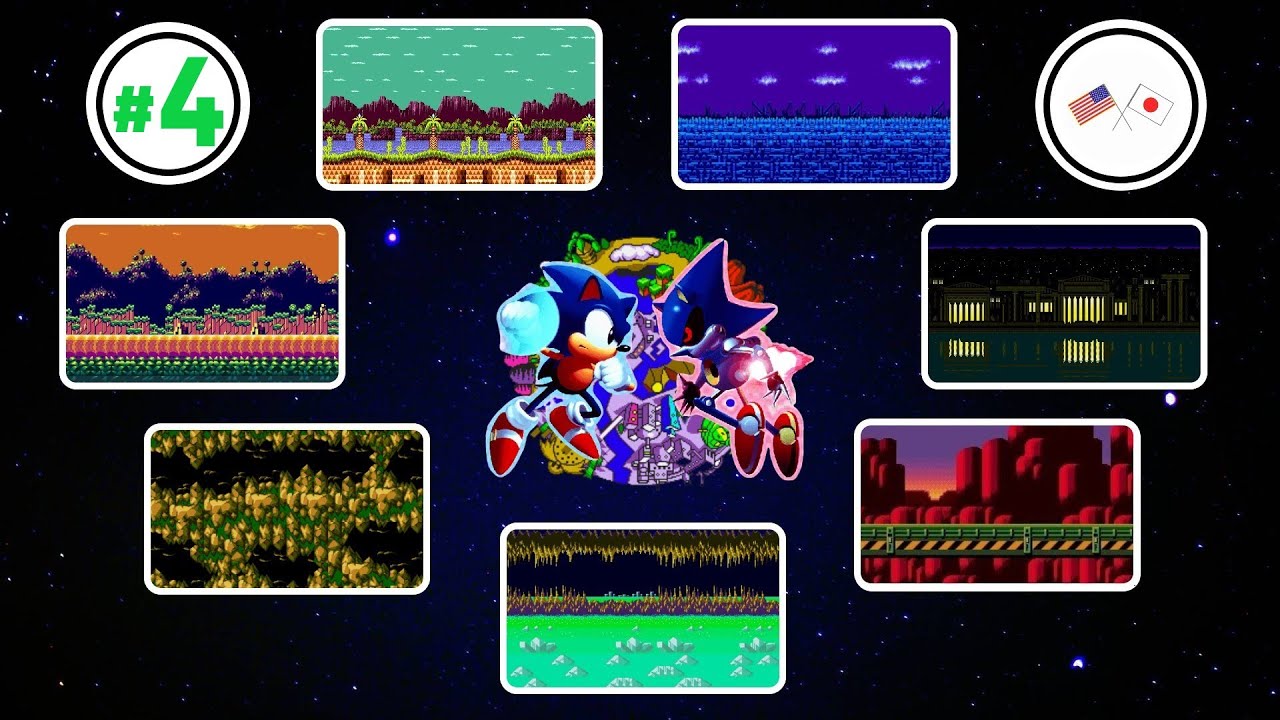 Sonic CD Past Theme Comparison Series - Episode 4: Quartz Quadrant ...