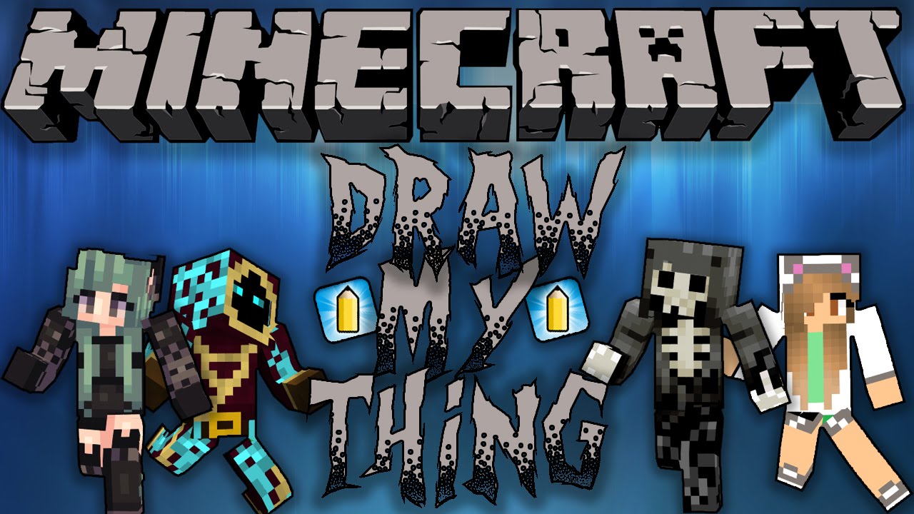 Minecraft Mini-Game - Draw My Thing - YouTube