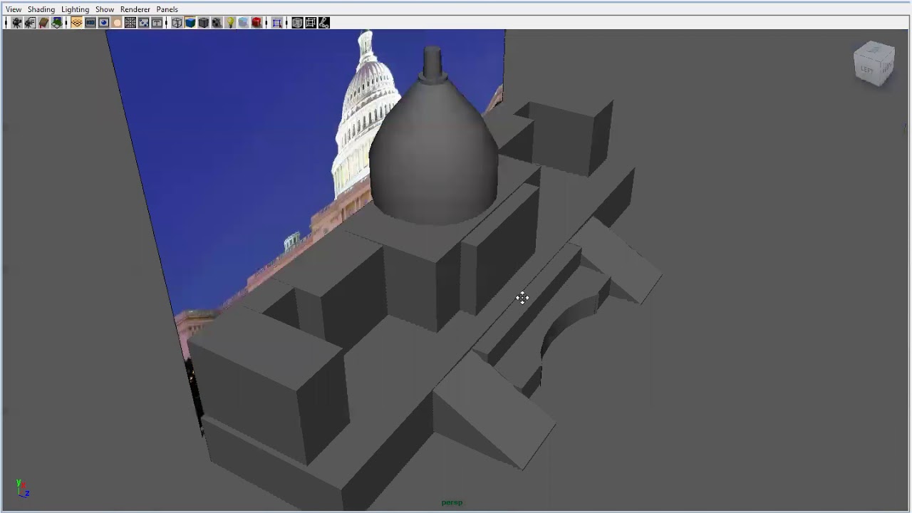 Maya Exterior Modeling part 2 - YouTube