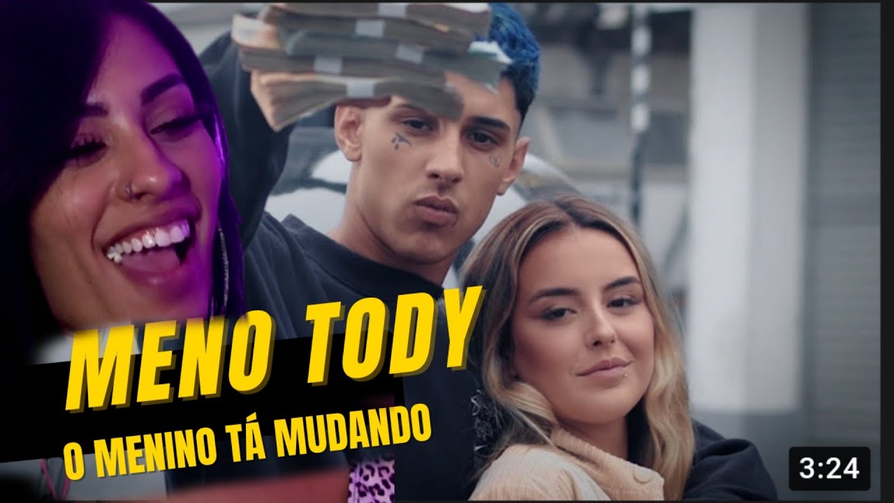 Meno Tody "Meno do Rio" (Official Video) react analise - YouTube