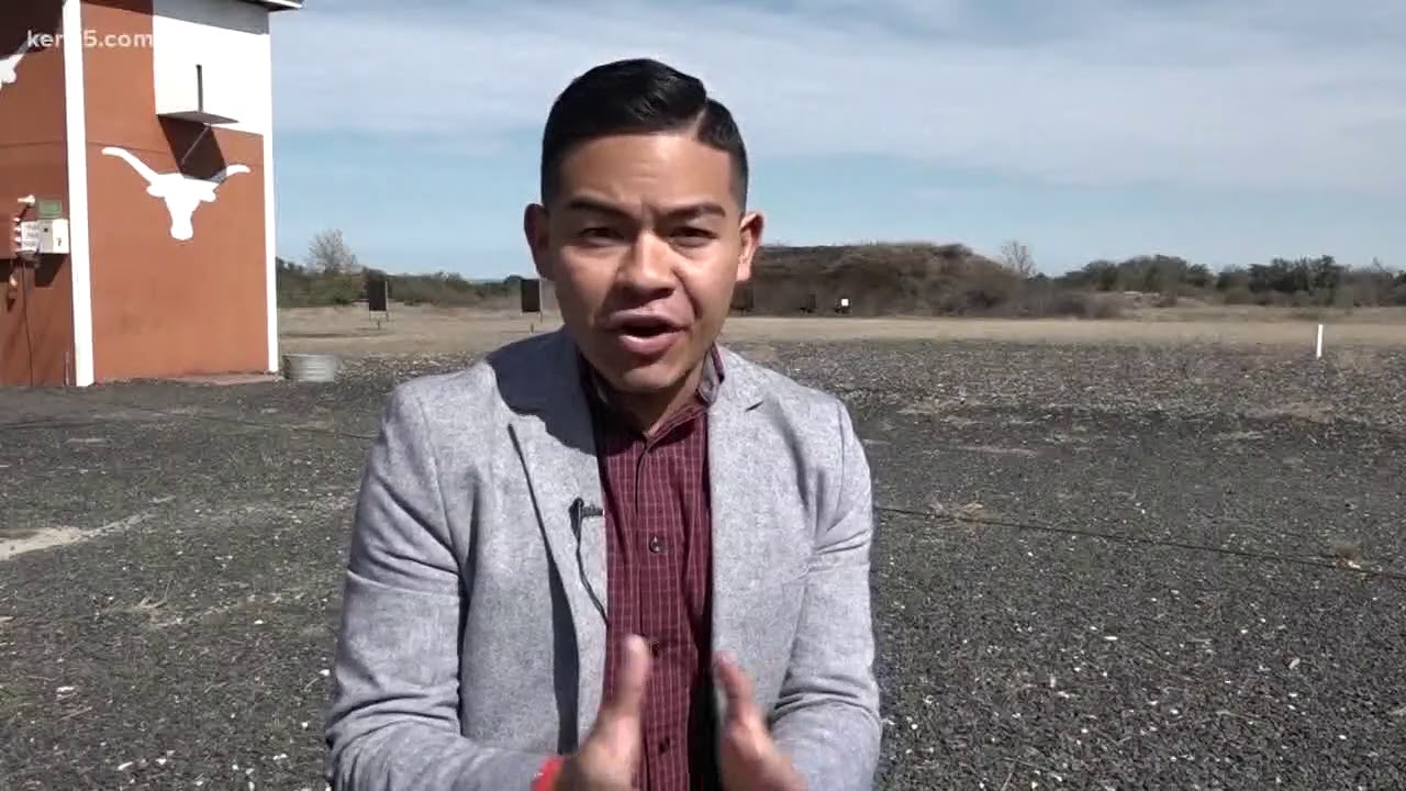 Border security companies show off new tech at Bandera Gun Club - YouTube