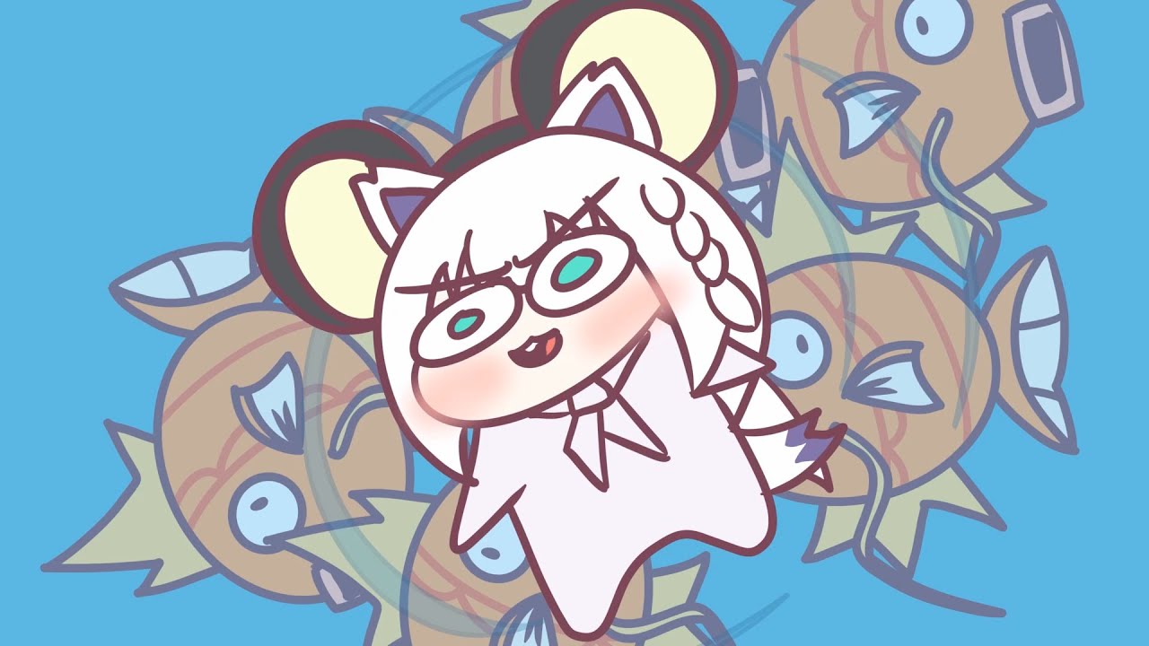 Fubuki starts singing "Red Magikarp song" @Animation - YouTube