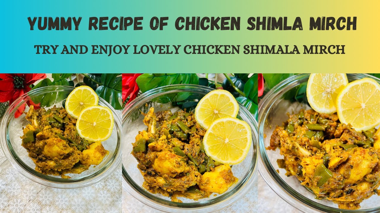 Chicken Shimla Marich Masala recipe || yummy 😋 teast || Try and enjoy ...