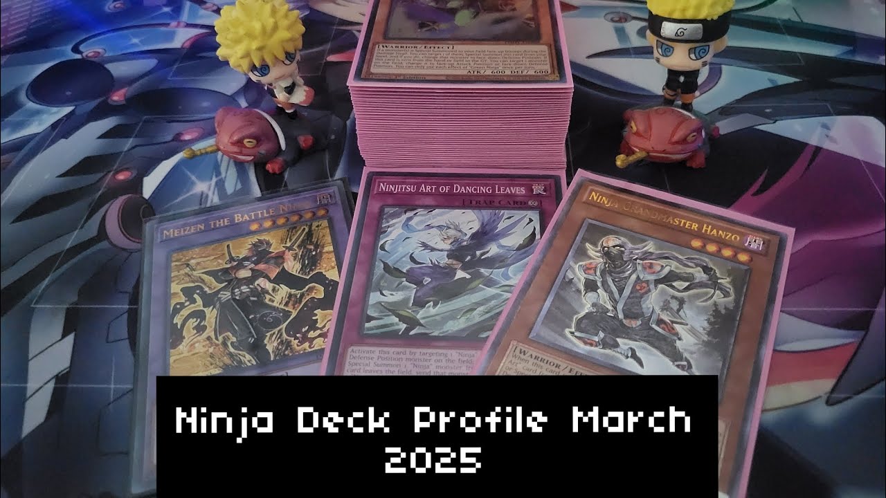 Ninja IN-DEPTH Card Analysis Deck Profile March 2025 - YouTube
