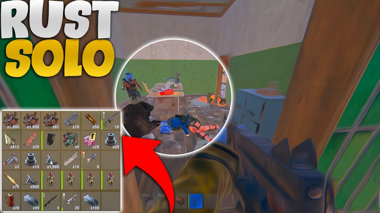 RUST SOLO BR - O MELHOR START QUE JA TIVE NO SOLO (parte 1) - YouTube