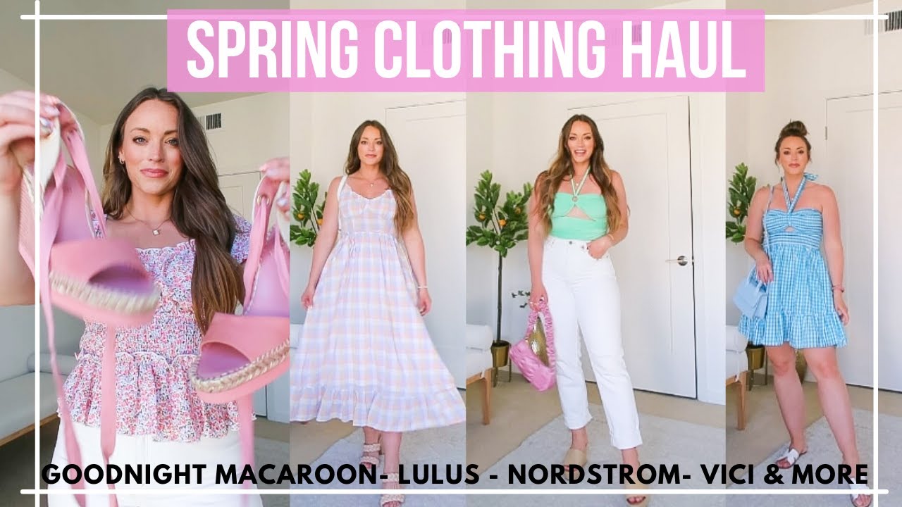 Spring Fashion Haul - YouTube
