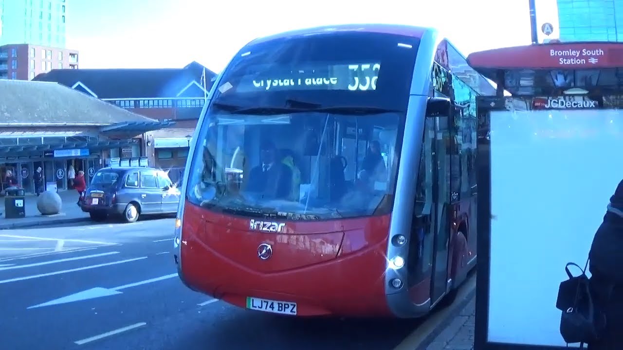 ONBOARD Transport for London(TfL) Irizar ie Tram Bus - Service 358 ...