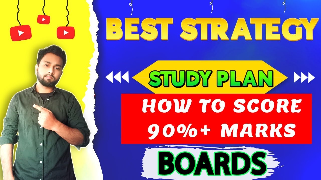Best Study Plan/How to Score 90 %+ in Boards/Daily Study Plan/ self ...