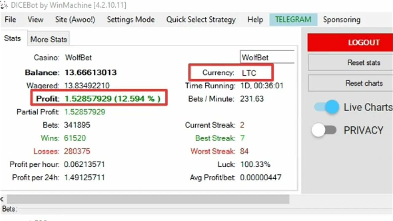 Best Dice Bot Strategies 2024 for Maximizing Your Online Winnings/stake.com/wolfbet/primedice ...