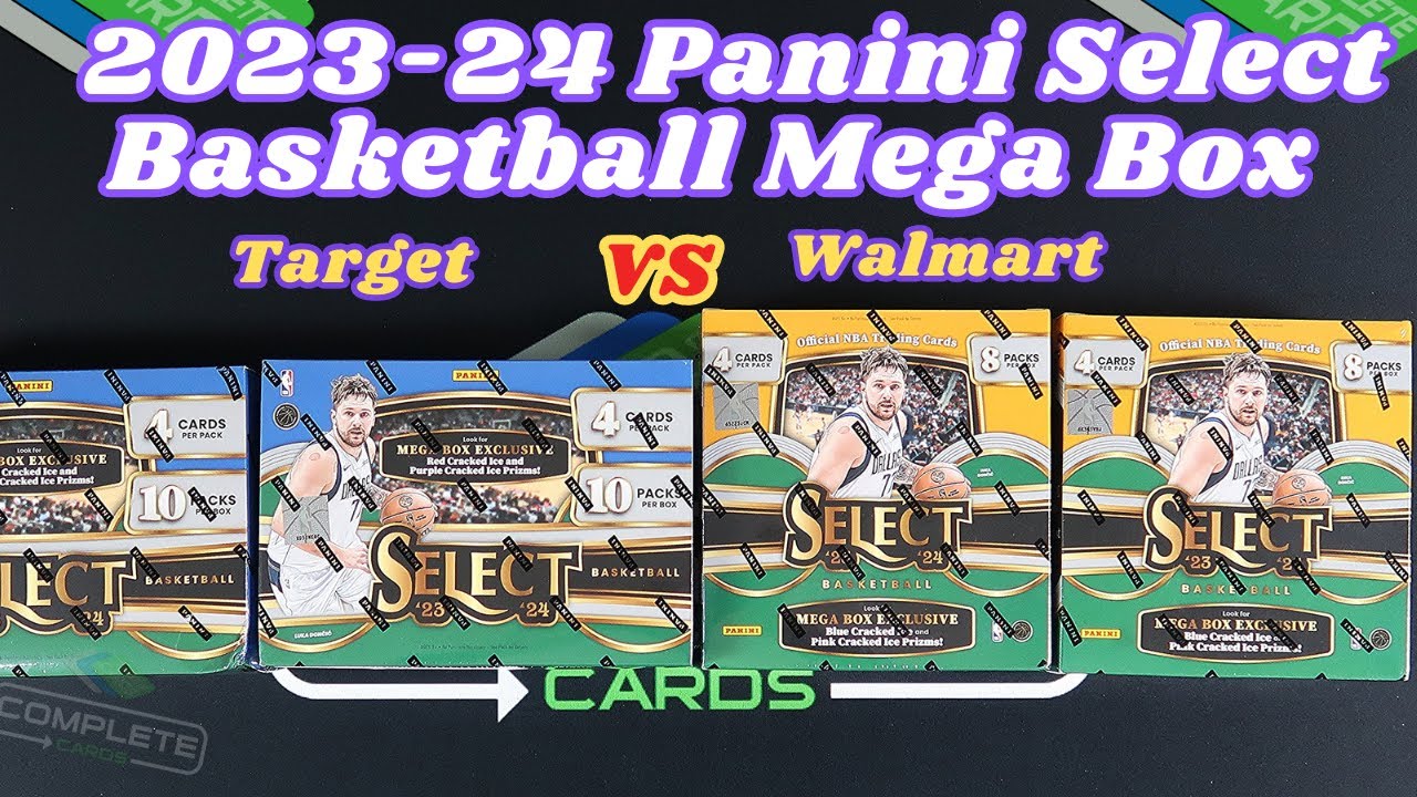 Sleeper Product ! 2023-24 Panini Select Basketball mega box Target vs ...