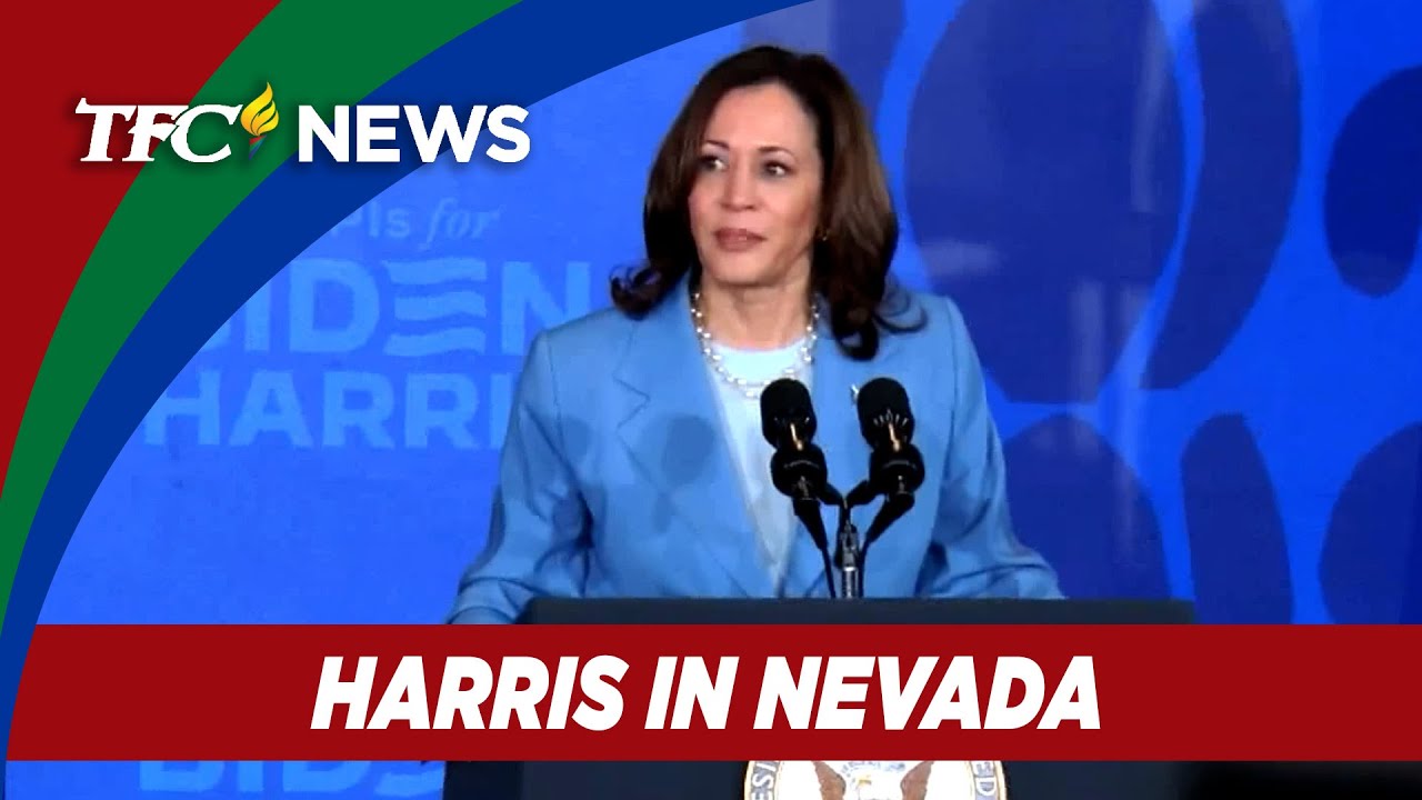 Harris courts AAPI, FilAm vote in Nevada rally | TFC News Nevada, USA ...