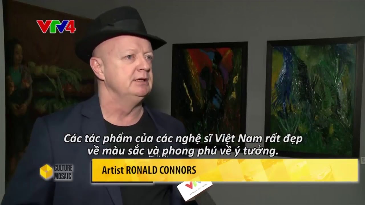Ron Connors at Domino Art Fair - YouTube