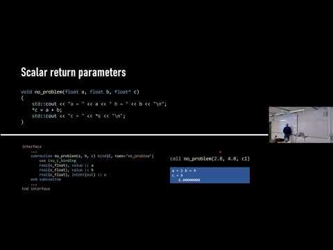 Lecture 1, part 2: Mixed-language programming in Fortran - YouTube