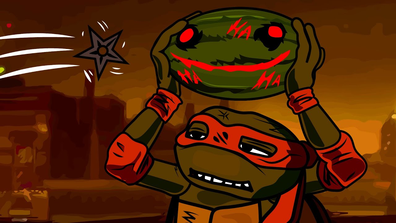 Teen Mutant Squad (TMNT Mutant Mayhem Parody Meme) - YouTube