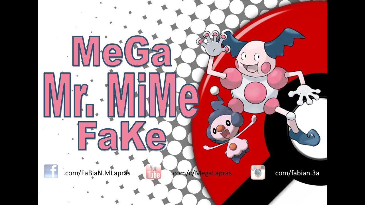 Mega Mr. Mime Fake - Pokémon Kanto / Sinnoh - YouTube