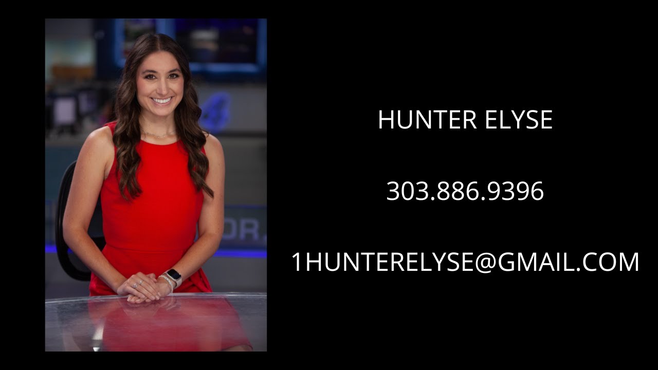 Hunter Elyse Anchor/Reporter Reel - YouTube