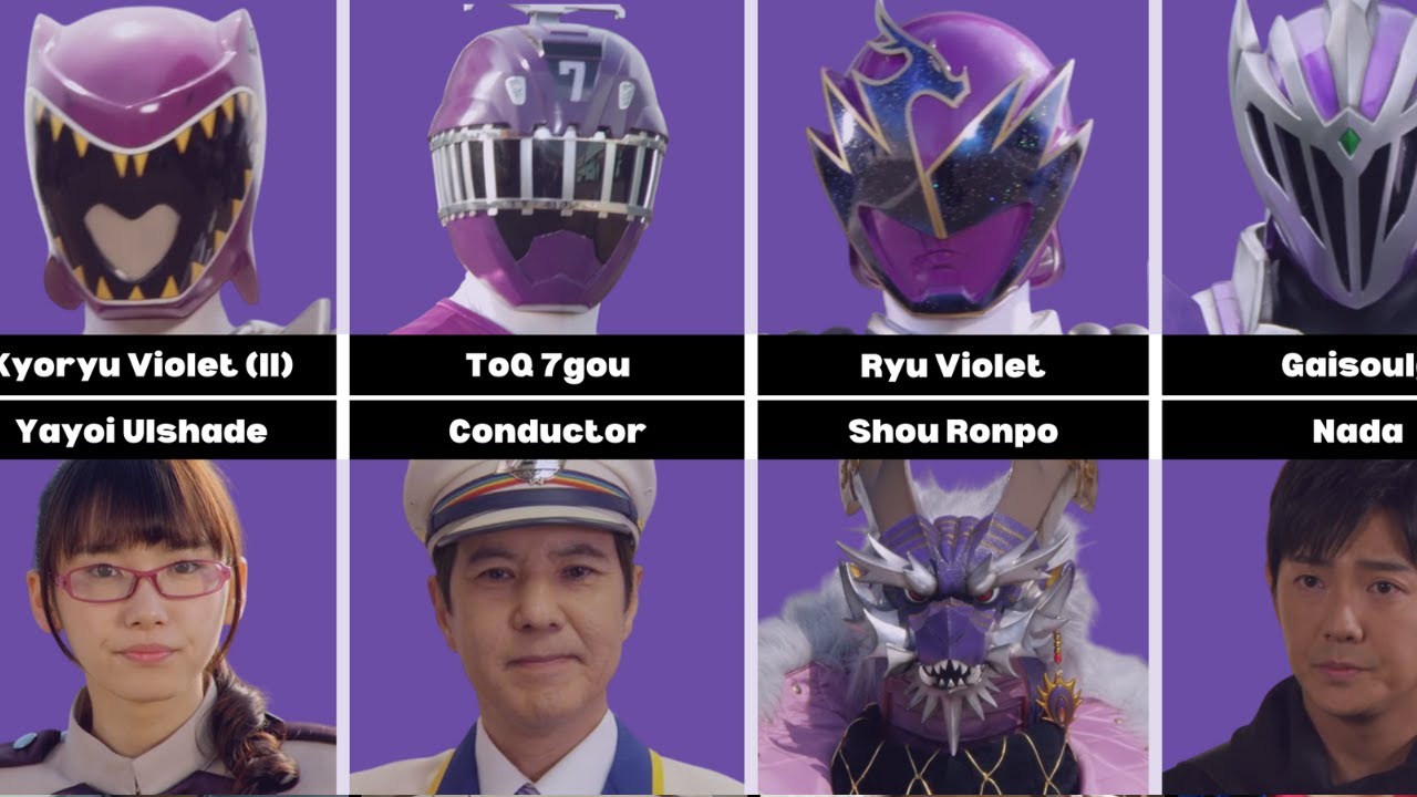 List: Purple Super Sentai (1975-2024) - YouTube