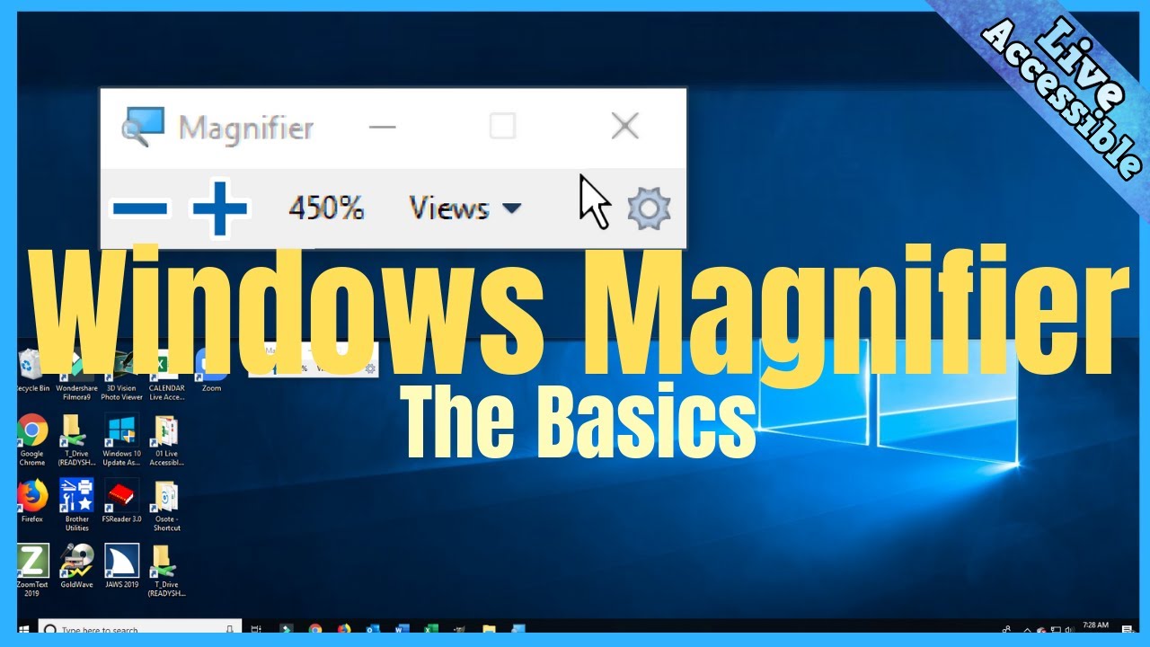 How To Use Windows Magnifier And Keyboard Shortcuts Windows How To Use Windows Magnifier And Keyboard Shortcuts Windows