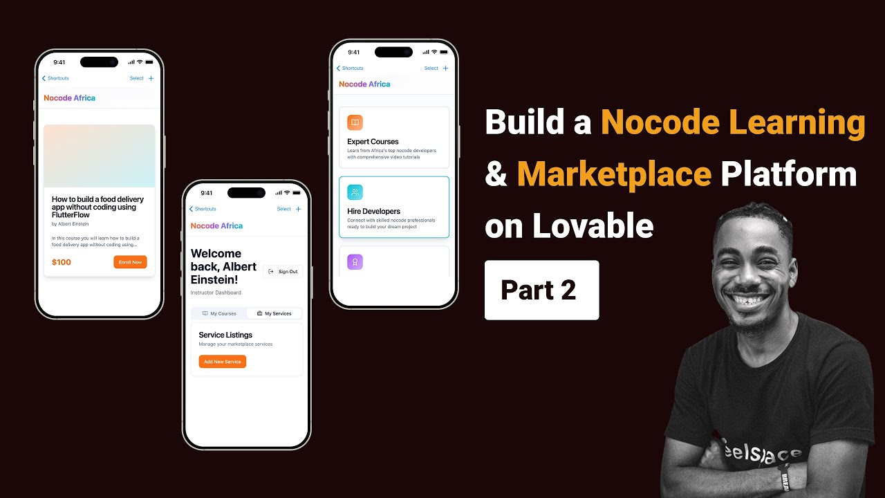 Build a Nocode Learning & Marketplace Platform on Lovable without ...