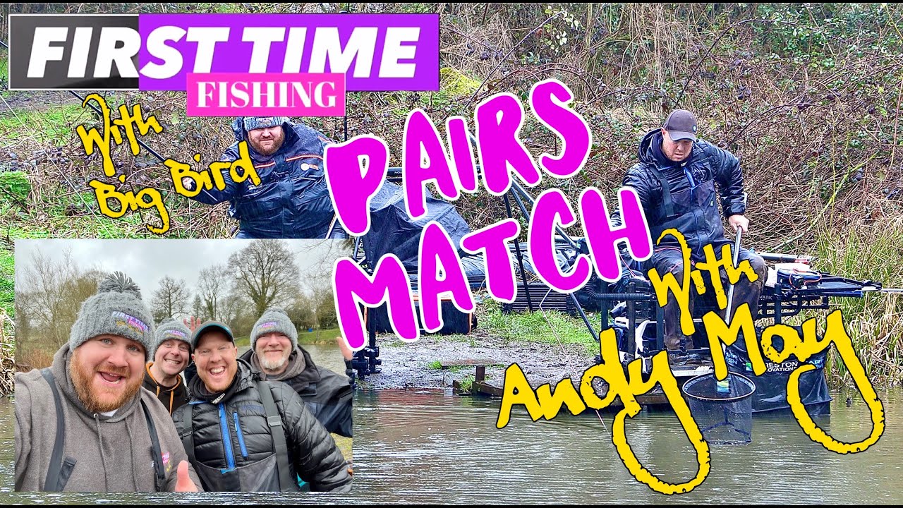 Pairs Match Fishing with Andy May and Big Bird - YouTube