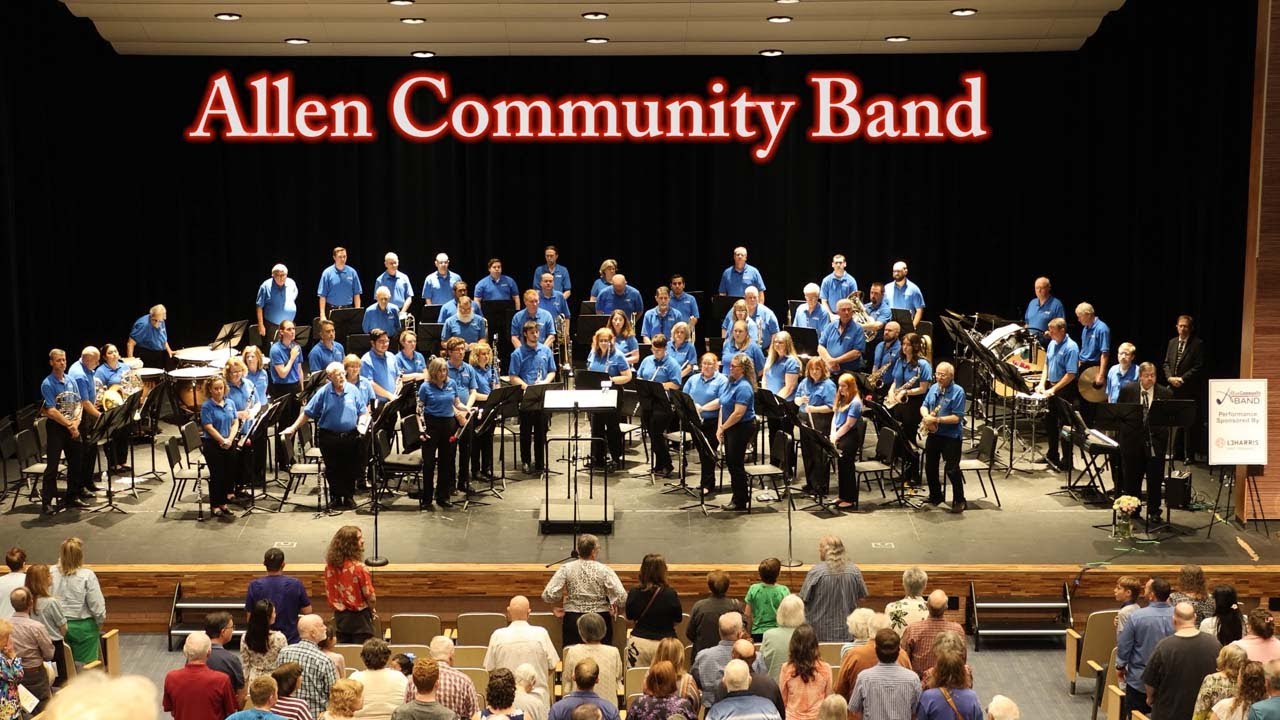 Allen Community Band 2025 Spring Concert - YouTube