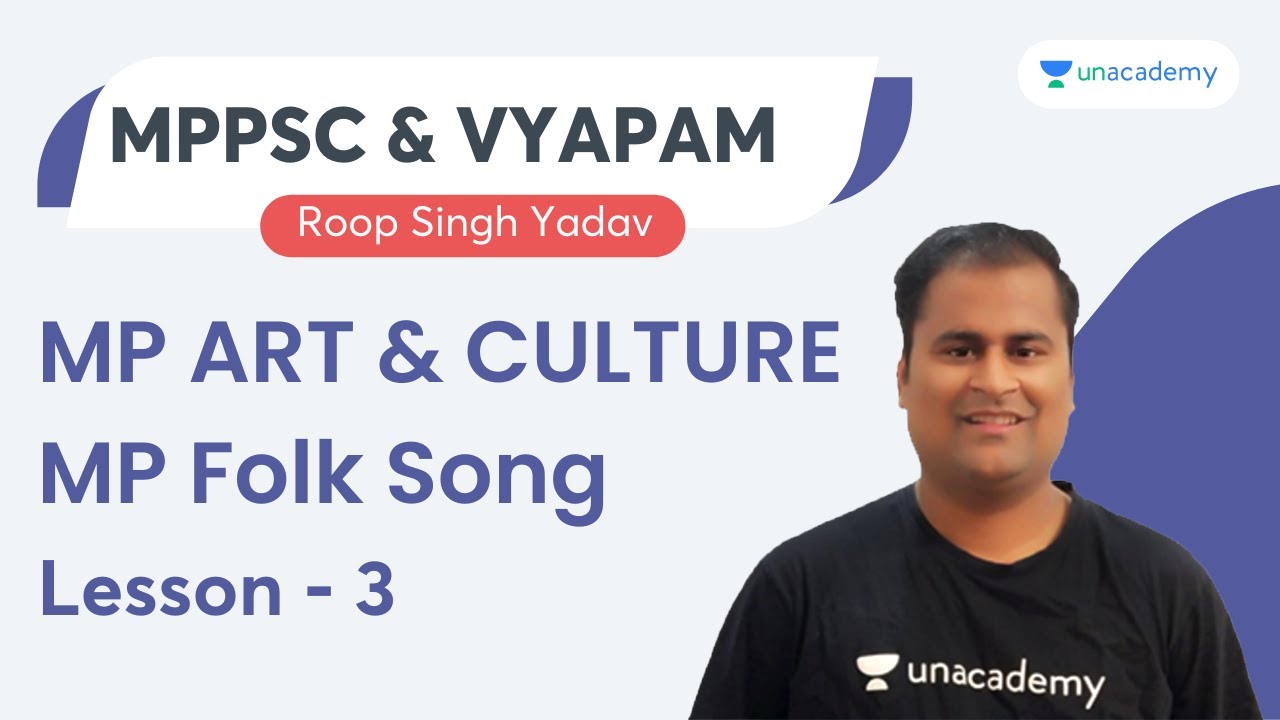Madhya Pradesh Folk Song | MP Art and Culture - Lesson 3 | Roop Singh ...
