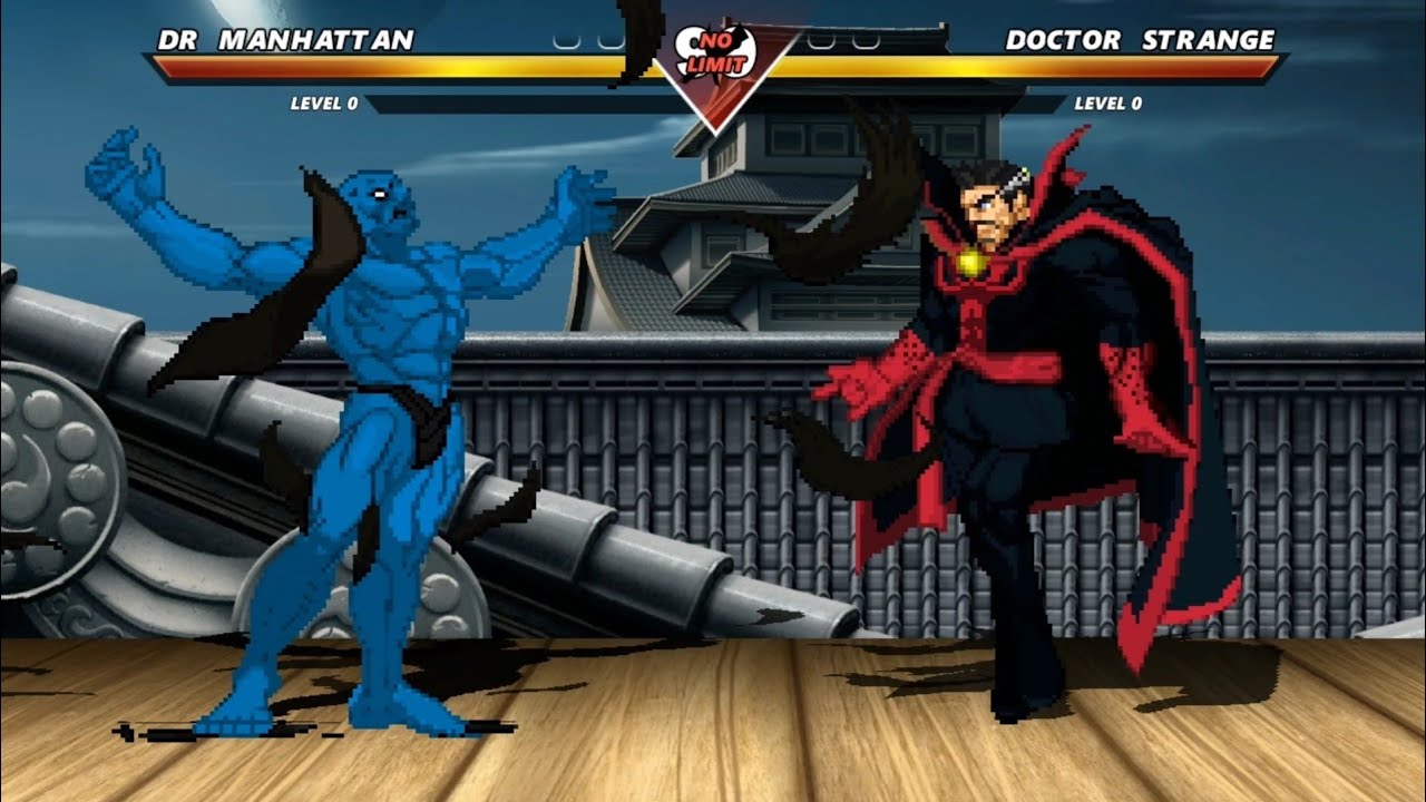 DR. MANHATTAN VS DOCTOR STRANGE - VERY INCREDIBLY EXCITING FIGHT ...