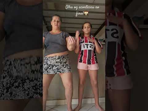 Olha o final, Mãe e filha #dança (#shorts)