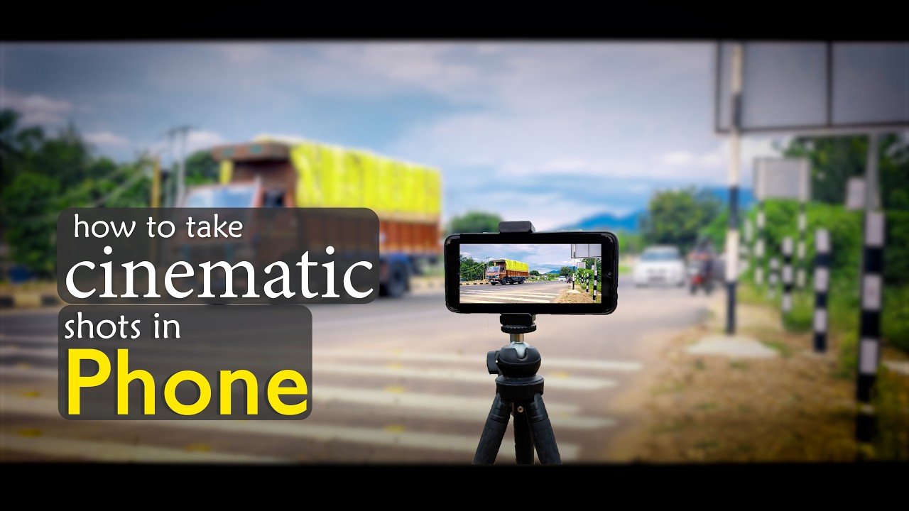 How to shoot cinematic video with your phone. Cinematic Shots in Low ...
