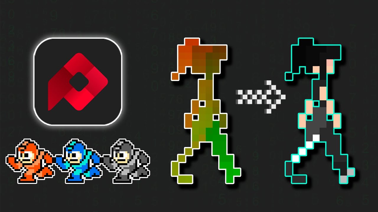 ¿Estás haciendo Pixel Art? Mira éste video y TE AHORRARÉ MUCHO TIEMPO Y ...