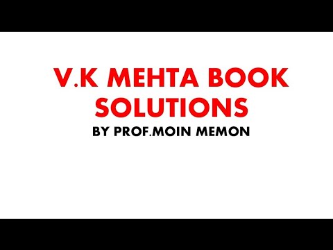 V. K Mehta Book Solution Part-1( Basic Concept Of Electrical ...