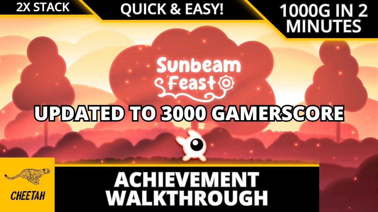 Sunbeam Feast - UPDATED TO 3000G! Achievement Walkthrough (1000G IN 2 ...