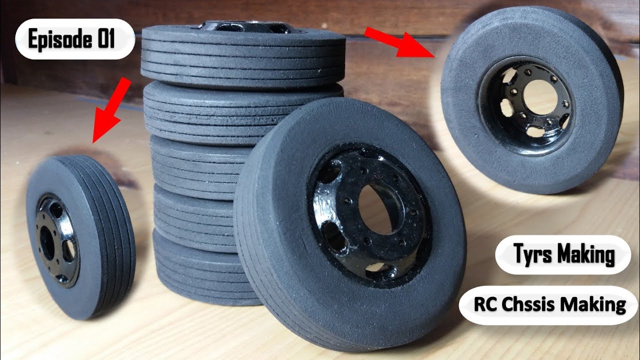 Minature Bus Tyre Making | Chassis Making Series | EP 01 | Sharan ...