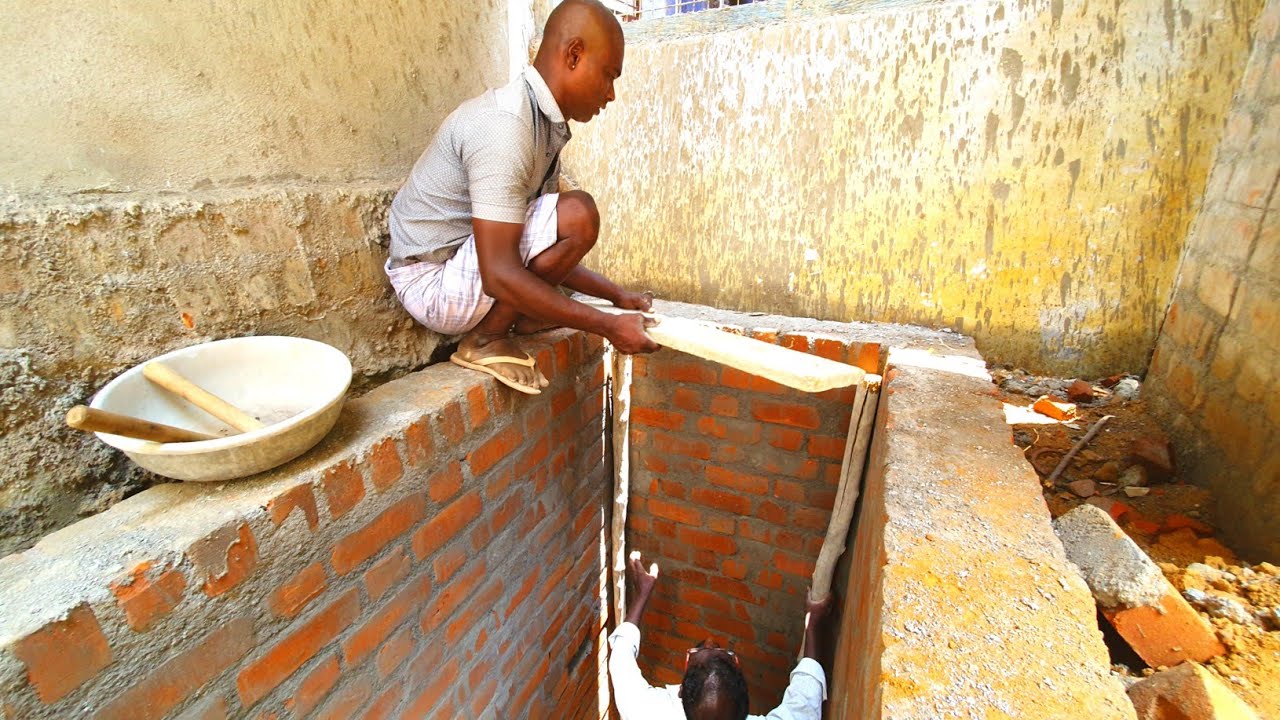 Septic Tank Slab Techniques-beautiful with 23x33 size house in 10x4 ...