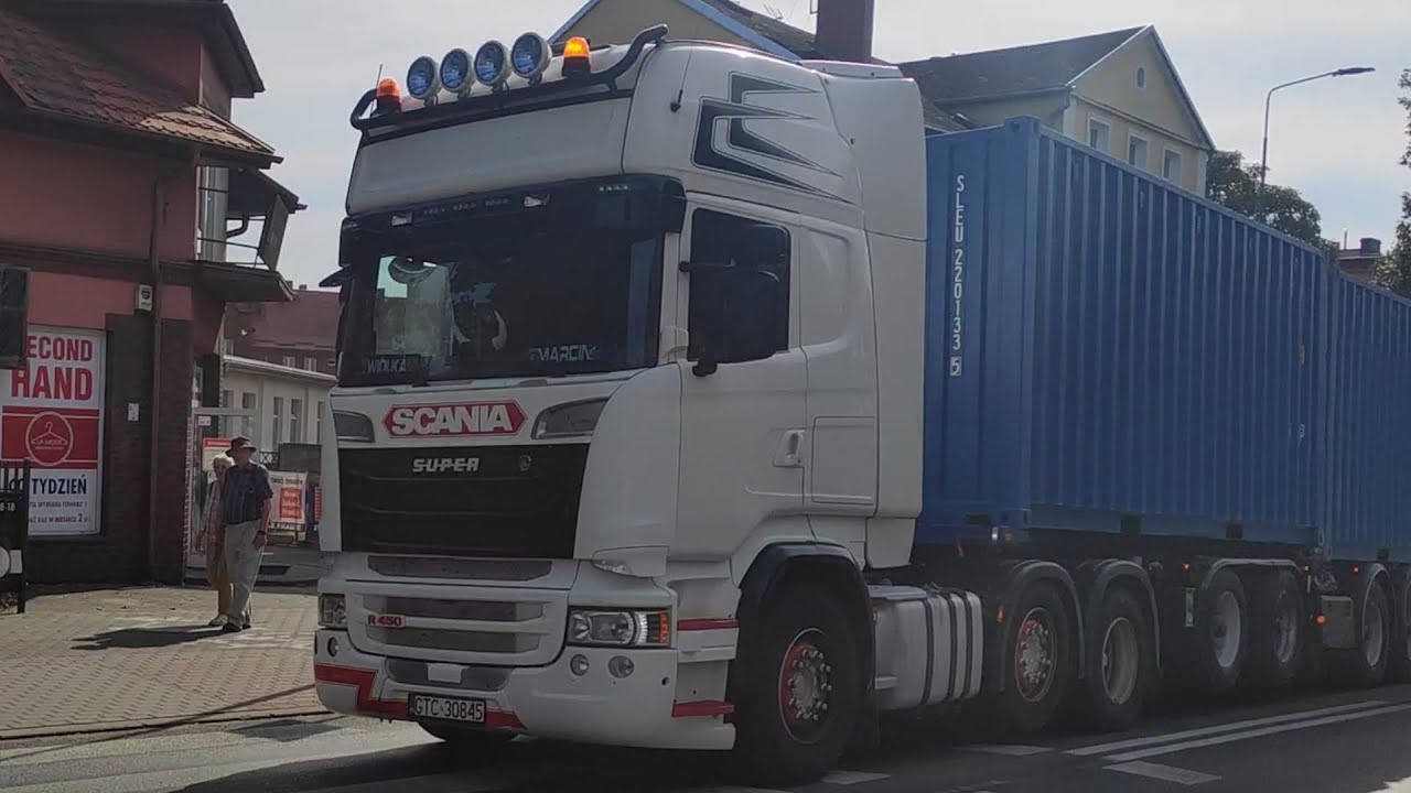 Scania R450 Banucha Transport - YouTube