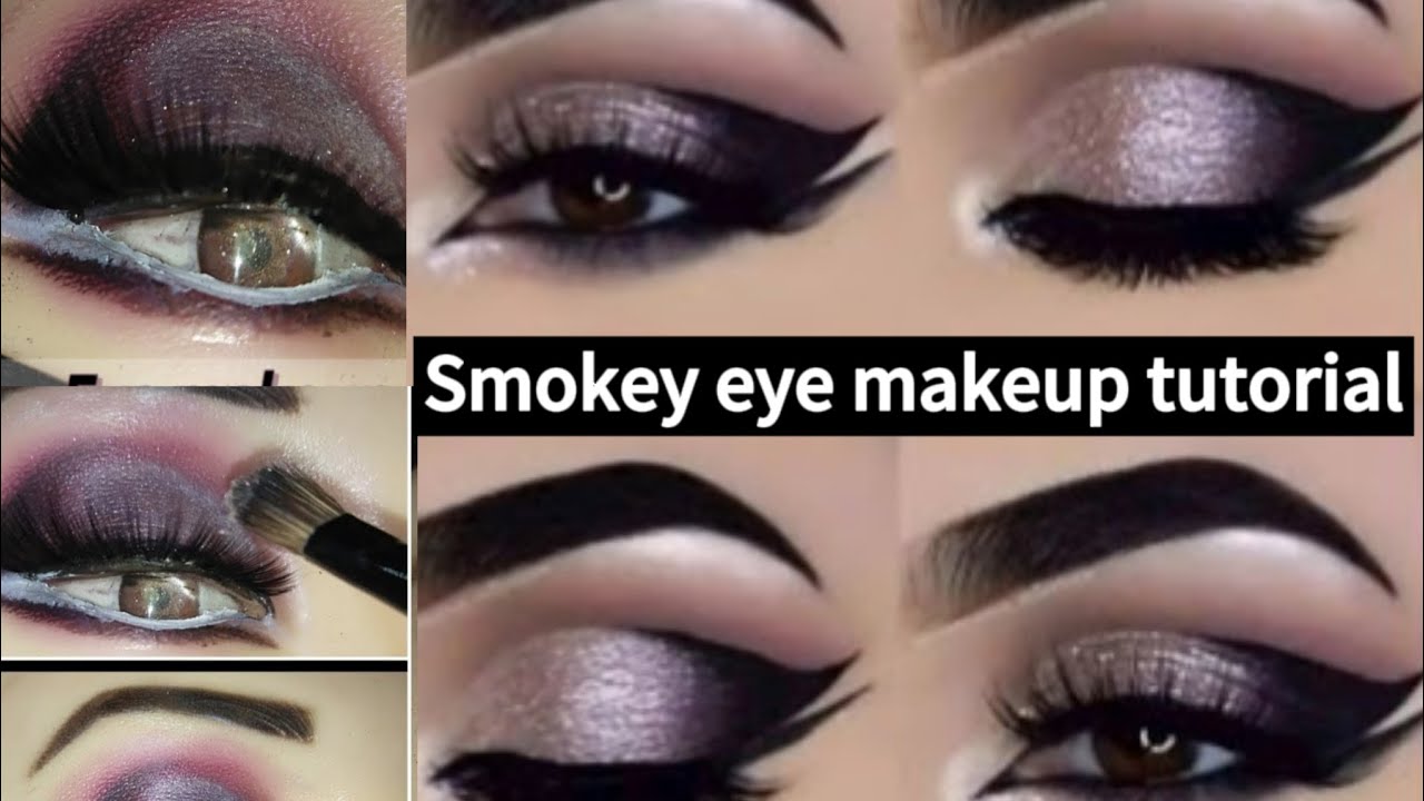 Smokey eye tutorial|pink smokey Eye makeup tutorial|Eye shadow tutorial ...