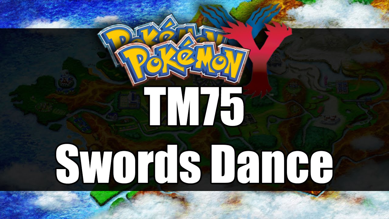 Pokemon X&Y - Where to get TM75 Swords Dance - YouTube