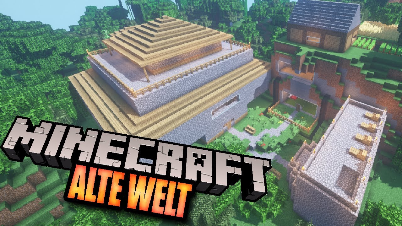 Alte Minecraft Welt - YouTube