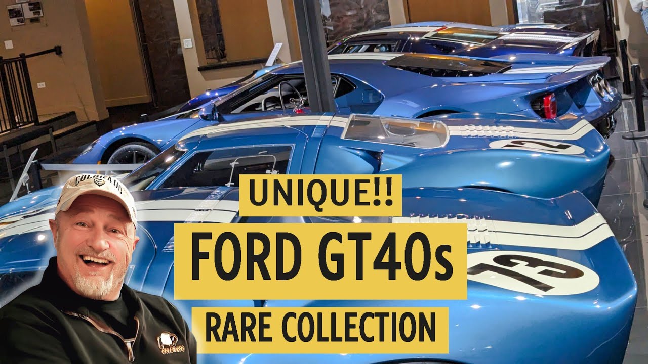 UNIQUE CAR Collection: Tons of Ford GT40 Cars - YouTube