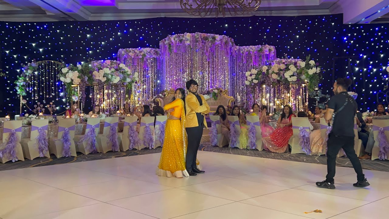 Harshu and manu dance performance at sweet 16 birthday party - YouTube