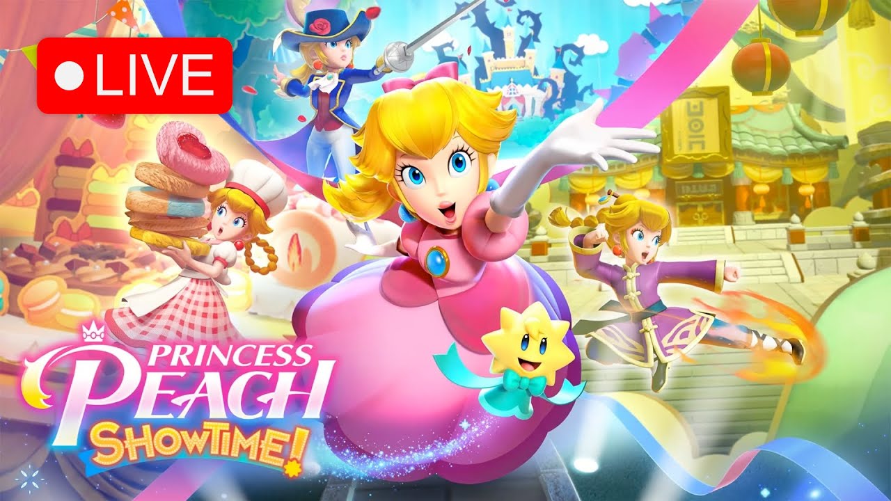 (Switch) Princess Peach: Showtime! (Live) P.4 (1080p) - YouTube