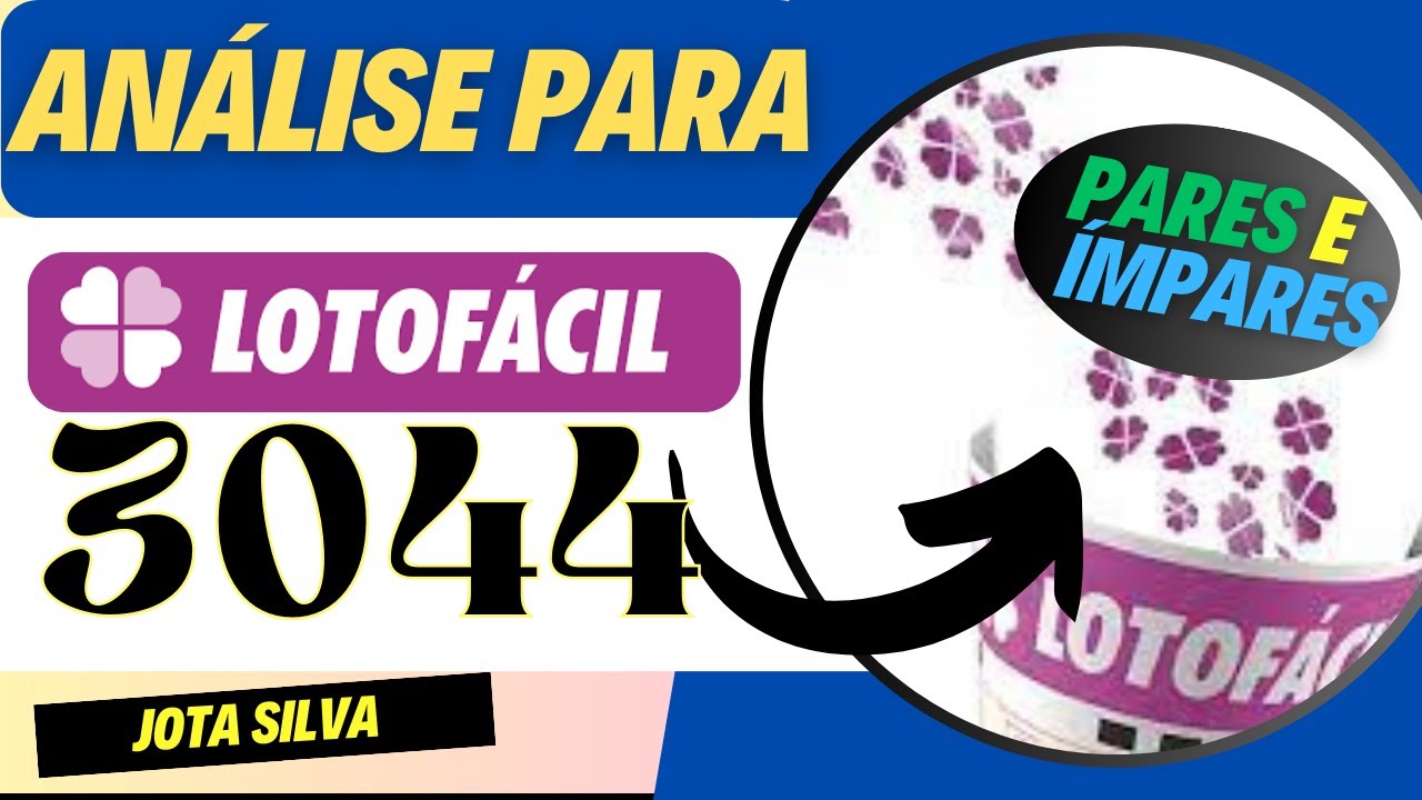 LOTOFÁCIL 3044 | ANÁLISE DE PARES E ÍMPARES PRIMOS FIBONACCI MOLDURA E ...