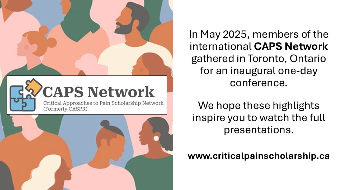 CAPS Research Network (formerly CASPR) Conference Highlights (Trailer ...