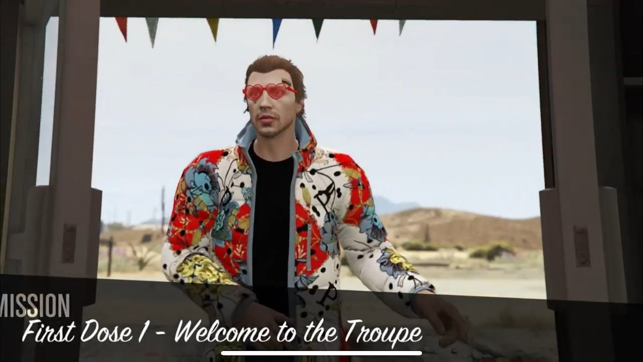 Easy Guide FIRST DOSE 1 (Part 1) | Welcome To The Troupe in Gta Online ...