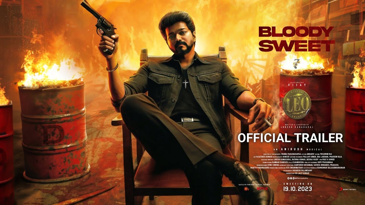 SK Times: Exclusive💥LEO Movie Official Promo, Back to Back LEO Promo's ...