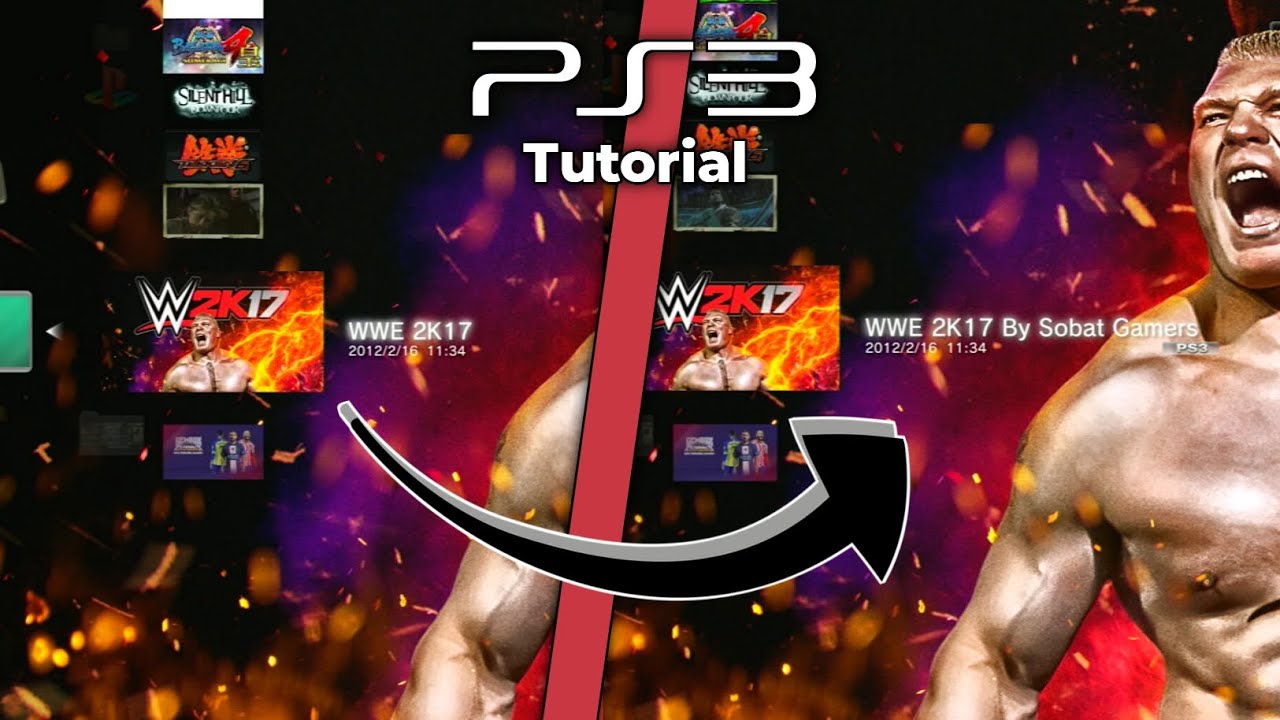 CARA Ubah Nama Game PS3 Langsung dari PS !! - YouTube