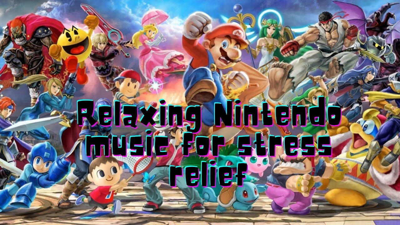 Relaxing Nintendo music for stress relief - YouTube